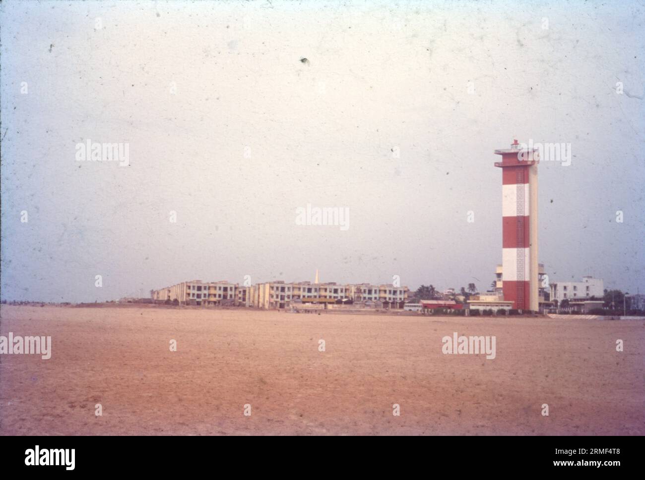 Observation Point, Marina Beach, Madras, Tamil Nadu, India Stock Photo ...