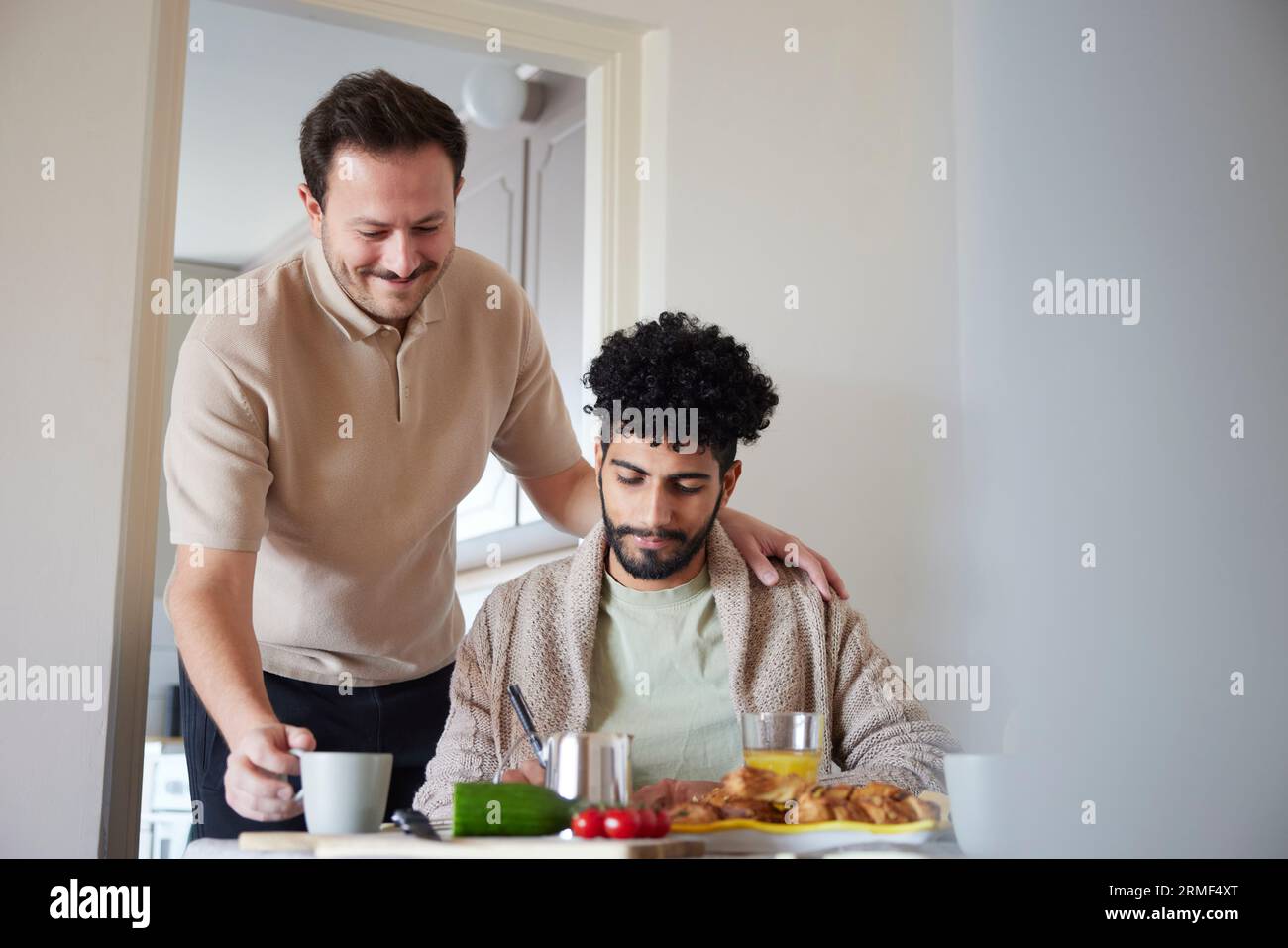 Gay breakfast hi-res stock photography and images - Alamy