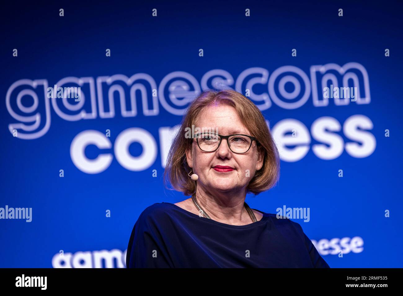 Federal Family Minister Lisa Paus visits Gamescom in Cologne, August 24 ...