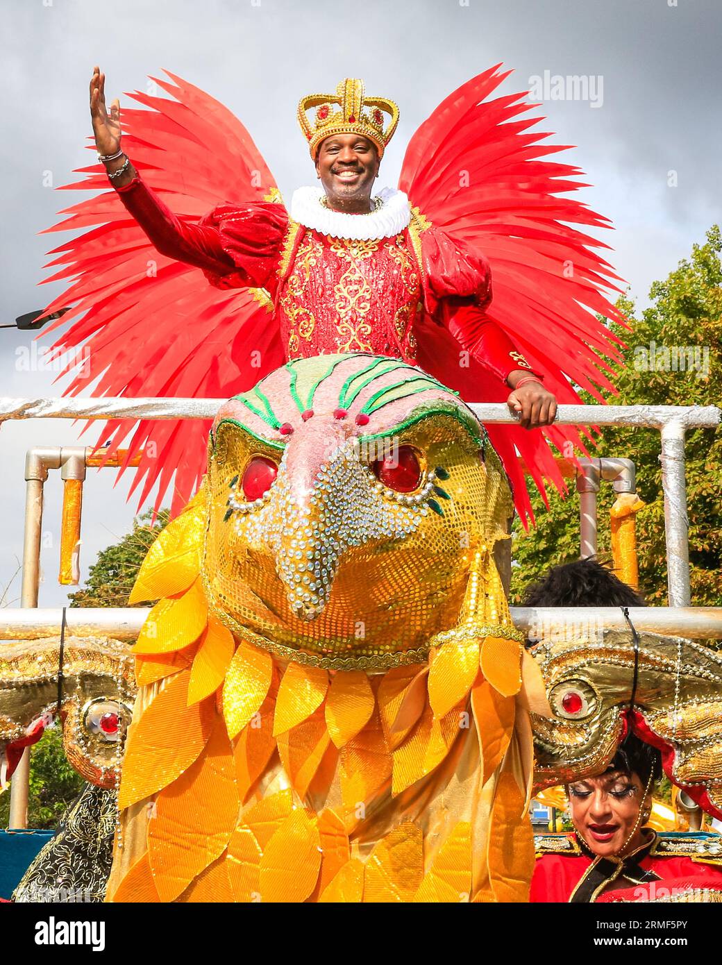 London, UK. 28th Aug, 2023. The "King of Carnival" with Paraiso. The ...