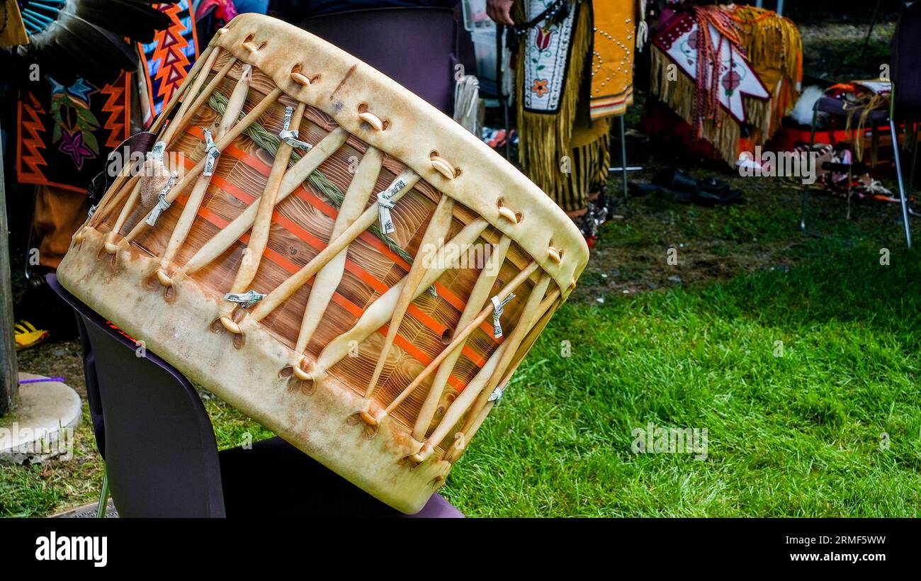 MASHANTUCKET RESERVATION, CT, USA-AUGUST 26, 2023: Schemitzun Feast Of ...