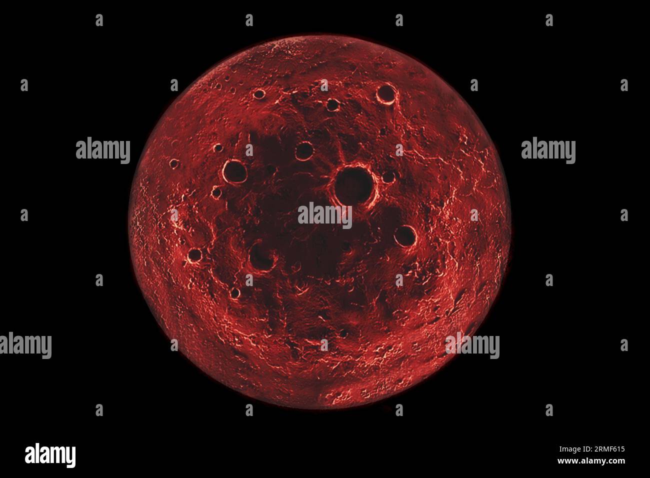 Half illuminated moon hi-res stock photography and images - Alamy