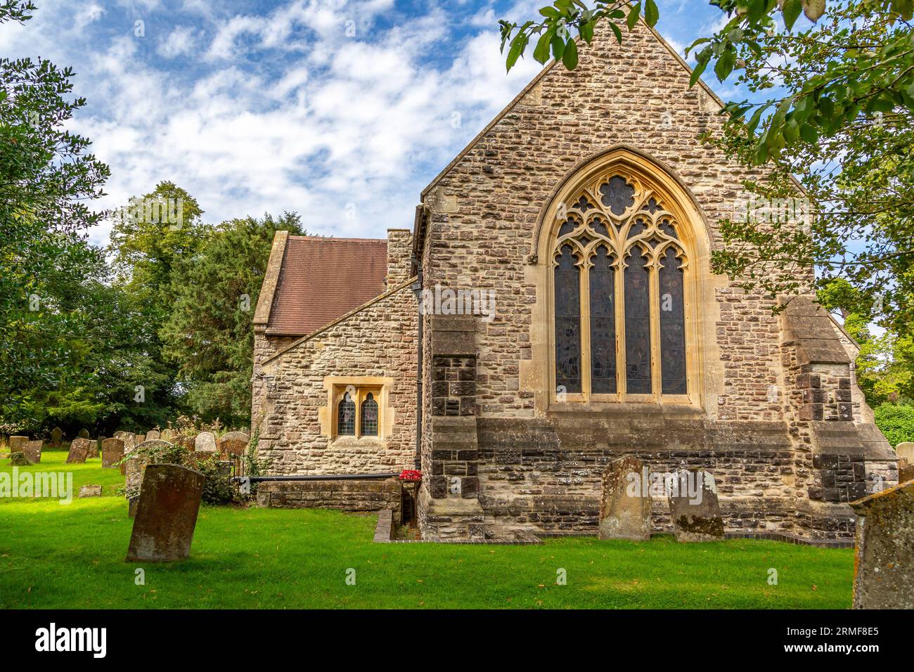 Picturesque Holy Trinity Church in Hatton, Warwickshire, England Stock ...