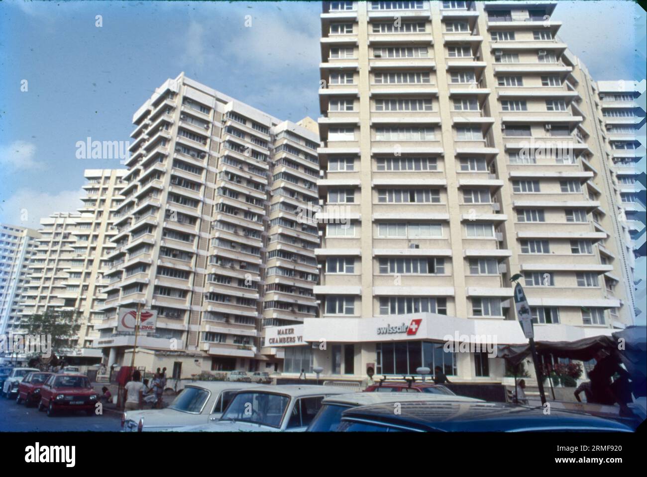 Nariman Point, Business District of Bombay City, India Stock Photo - Alamy