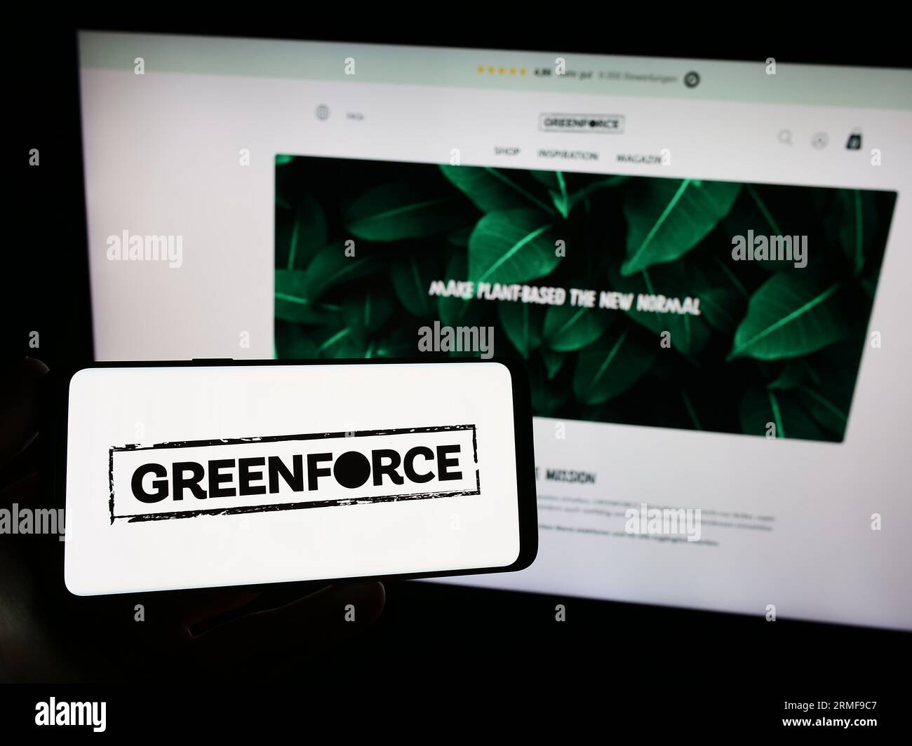 Greenforce logo hi-res stock photography and images - Alamy