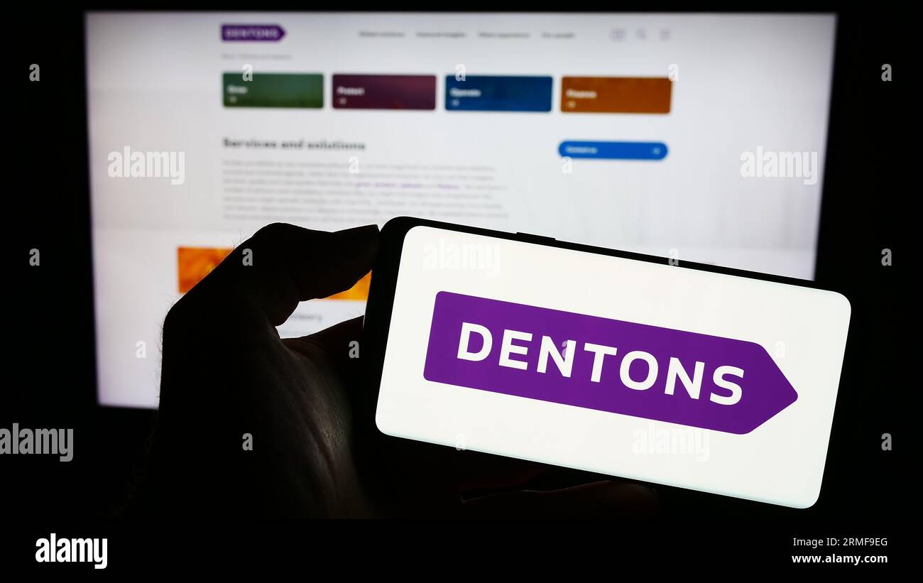 Dentons logo hi-res stock photography and images - Alamy