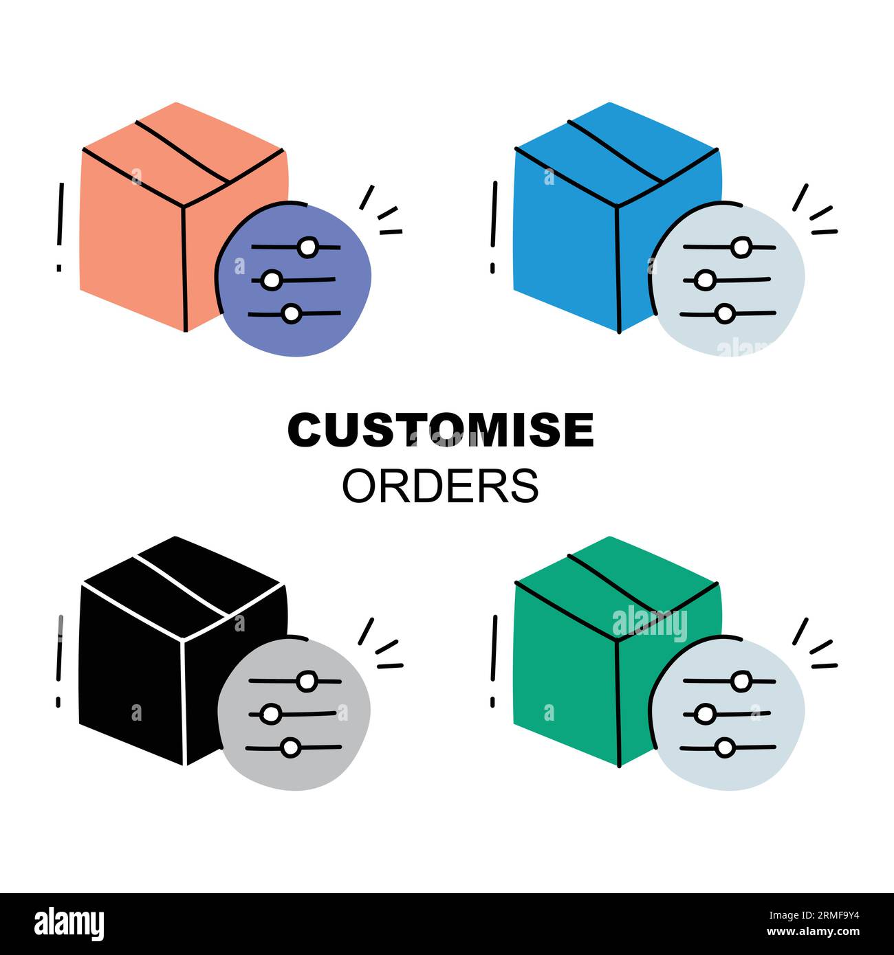 Orders vector vectors hi-res stock photography and images - Alamy