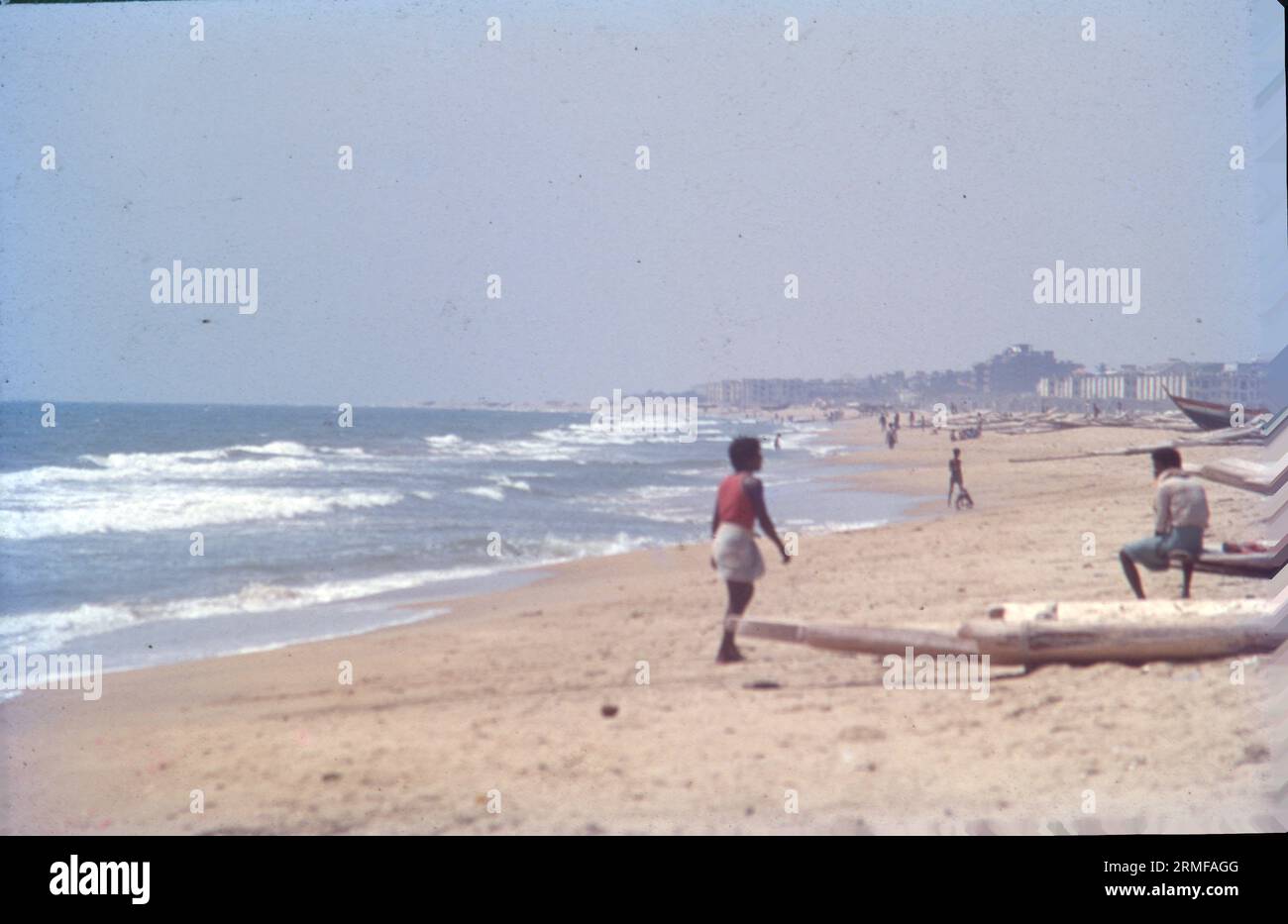 Marina Beach, Madras, Tamil Nadu, India Stock Photo - Alamy