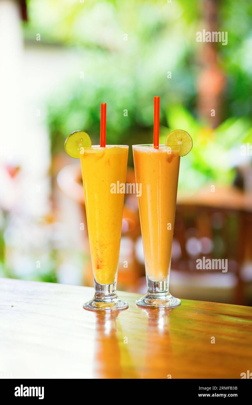 Two juices hi-res stock photography and images - Alamy