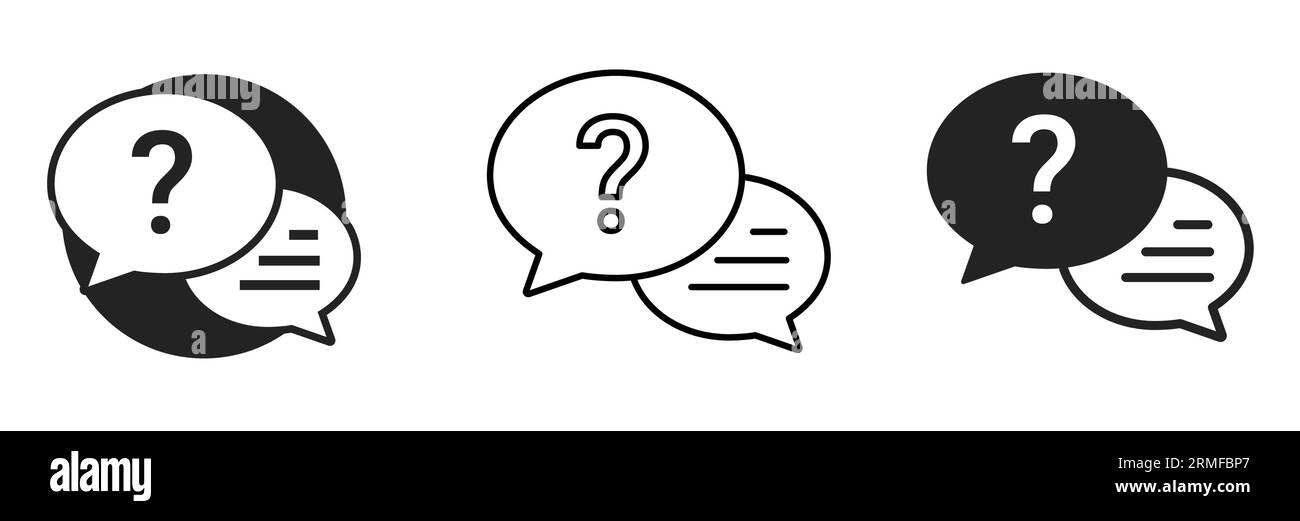 Comprehensive Question and Answer (Q&A) Icon: Interactive Knowledge ...