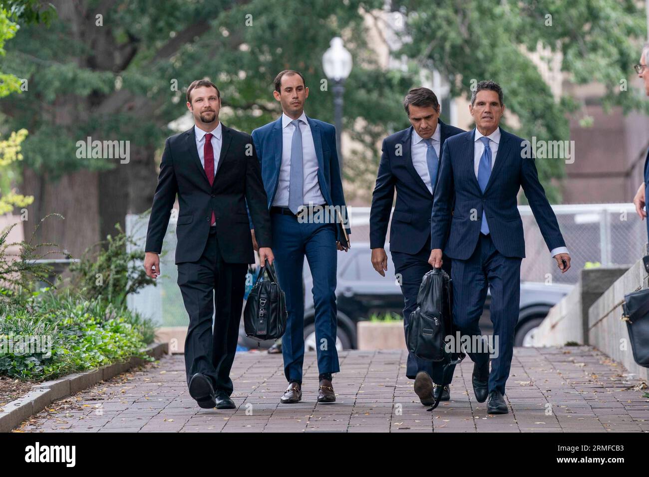 Washington, United States. 28th Aug, 2023. Attorneys for former U.S ...