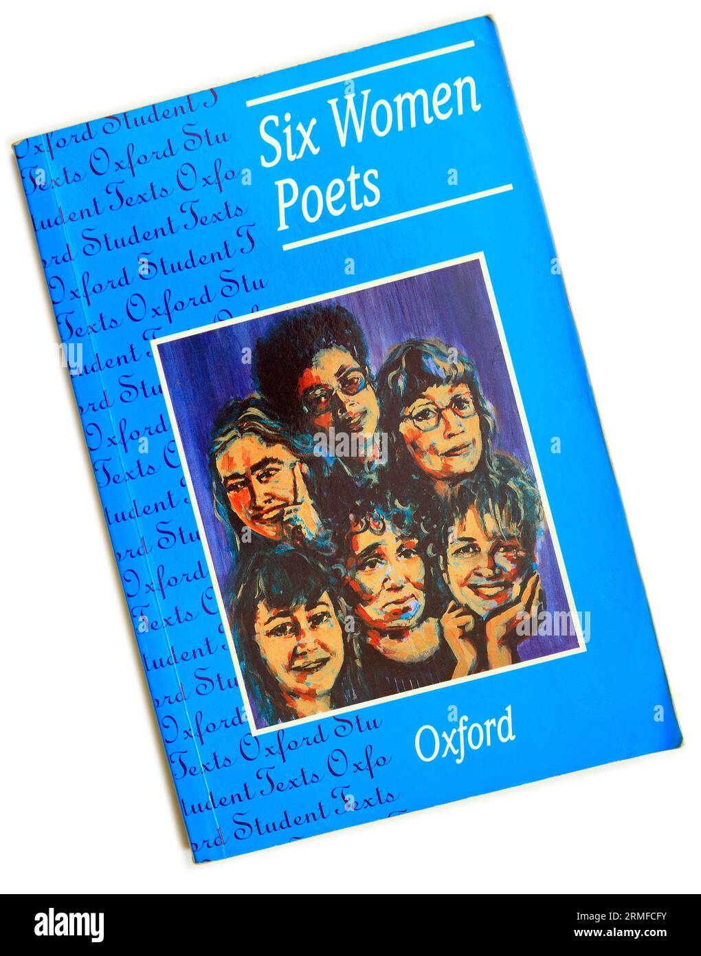Oxford Student Texts - Six Women Poets. Paperback book cover on white ...
