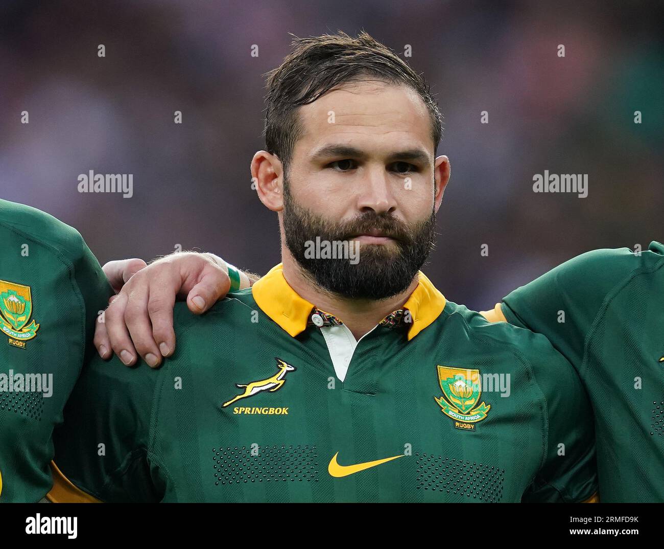 South Africa's Cobus Reinach ahead of the international match at ...