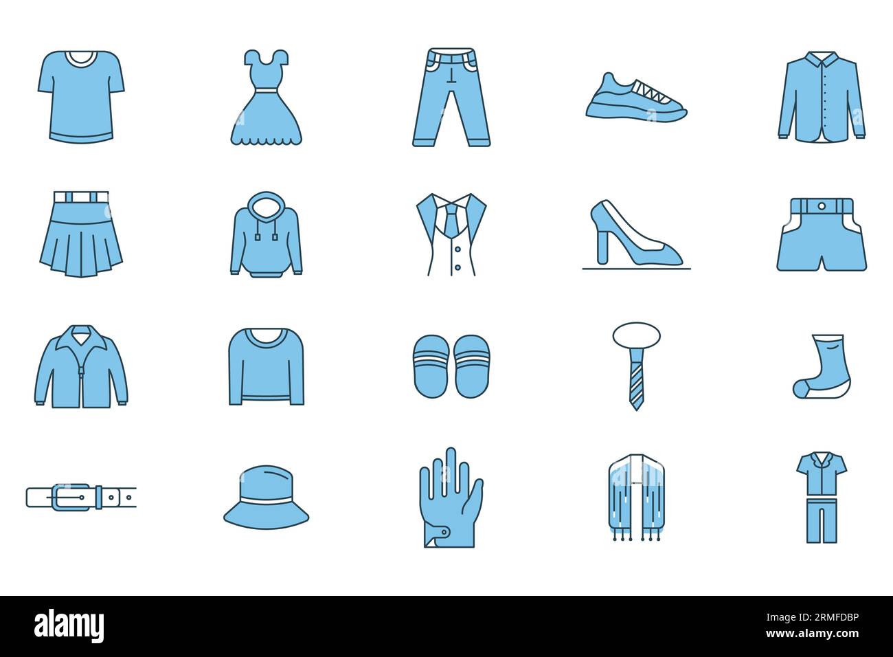 Two button suit jacket Stock Vector Images - Alamy