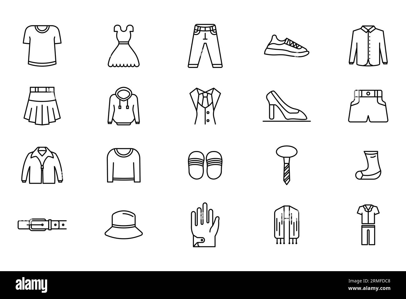 Lined sweater Stock Vector Images - Alamy