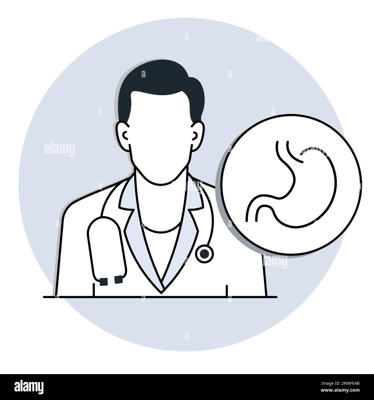 Kidney doctor vector illustration, Nephrologist vector illustration ...