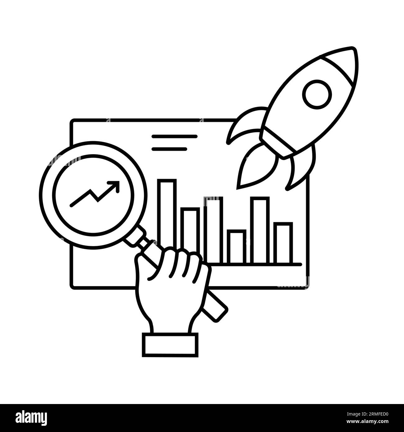 Results oriented icon Black and White Stock Photos & Images - Alamy