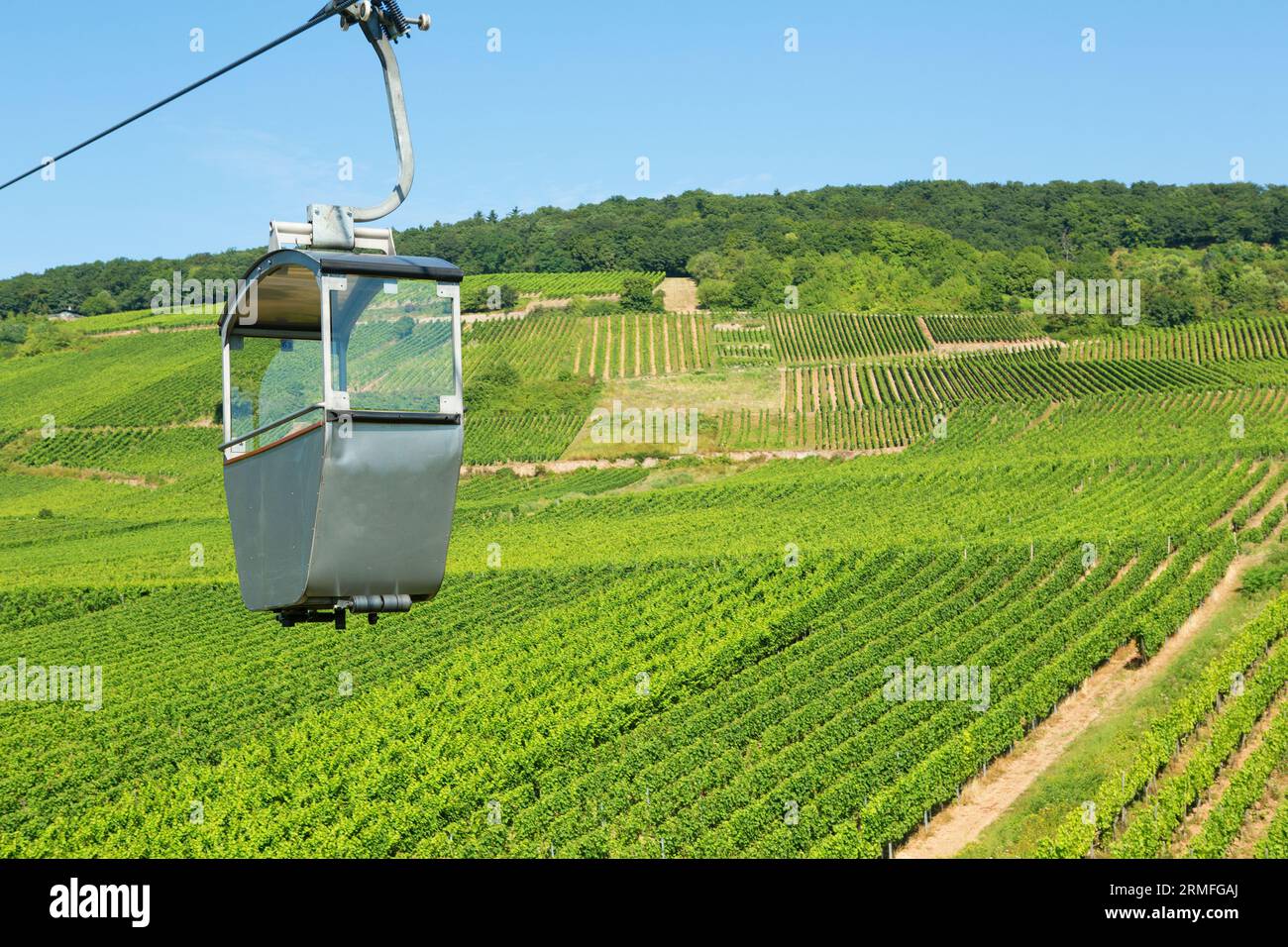 Cable car in Rudesheim am Rhein, Germany Stock Photo - Alamy