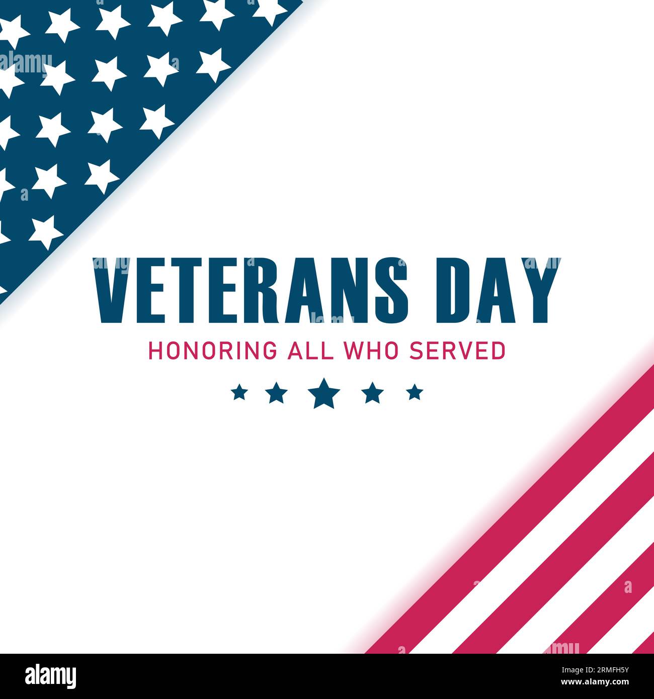 Veterans Day. Vector illustration .Honoring all who served Stock Vector ...