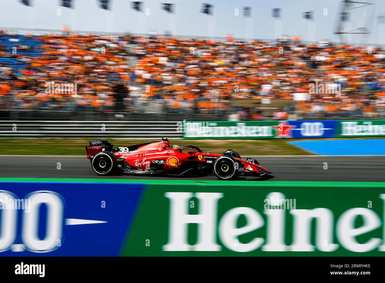Zandvoort, Netherlands. 25th Aug, 2023. #39 Robert Shwartzman (RUS ...
