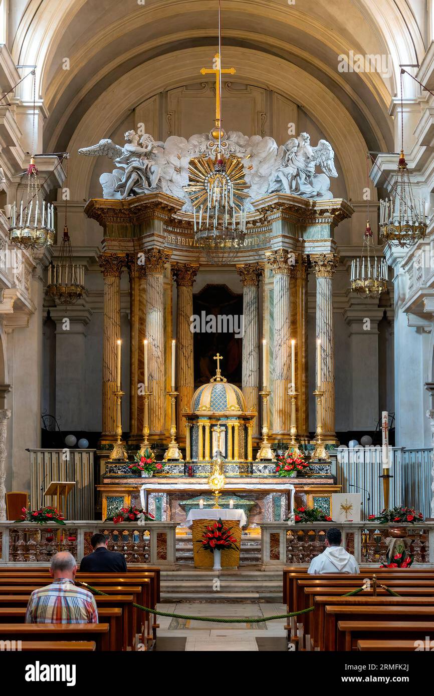 Chiesa santissima trinita hi-res stock photography and images - Alamy