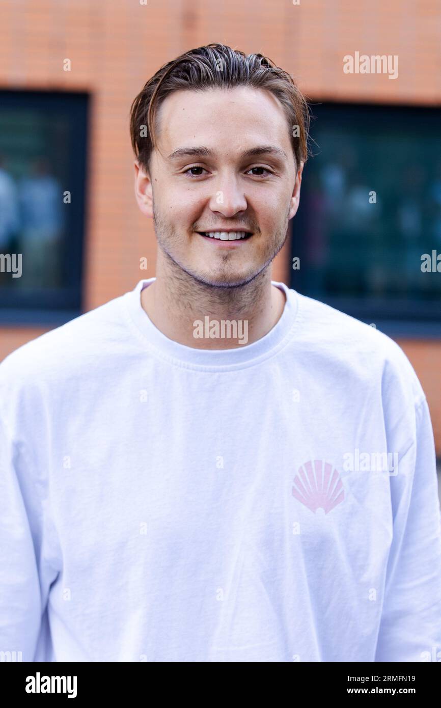 HILVERSUM - Portrait of Maxim Froger during the presentation of the ...