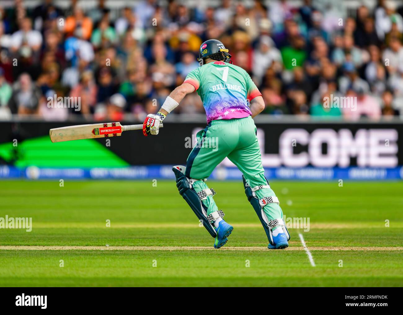 LONDON, UNITED KINGDOM. 27 August, 23. Sam Billings of Oval Invincibles ...