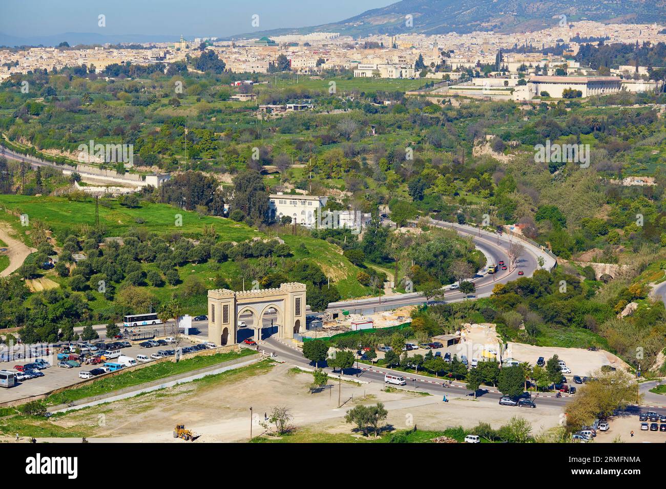 Morocco house gates hi-res stock photography and images - Alamy