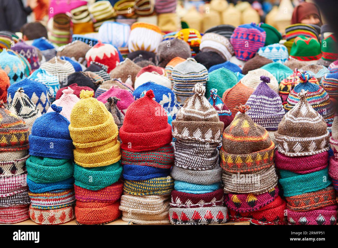Traditional moroccan hats hi-res stock photography and images - Alamy
