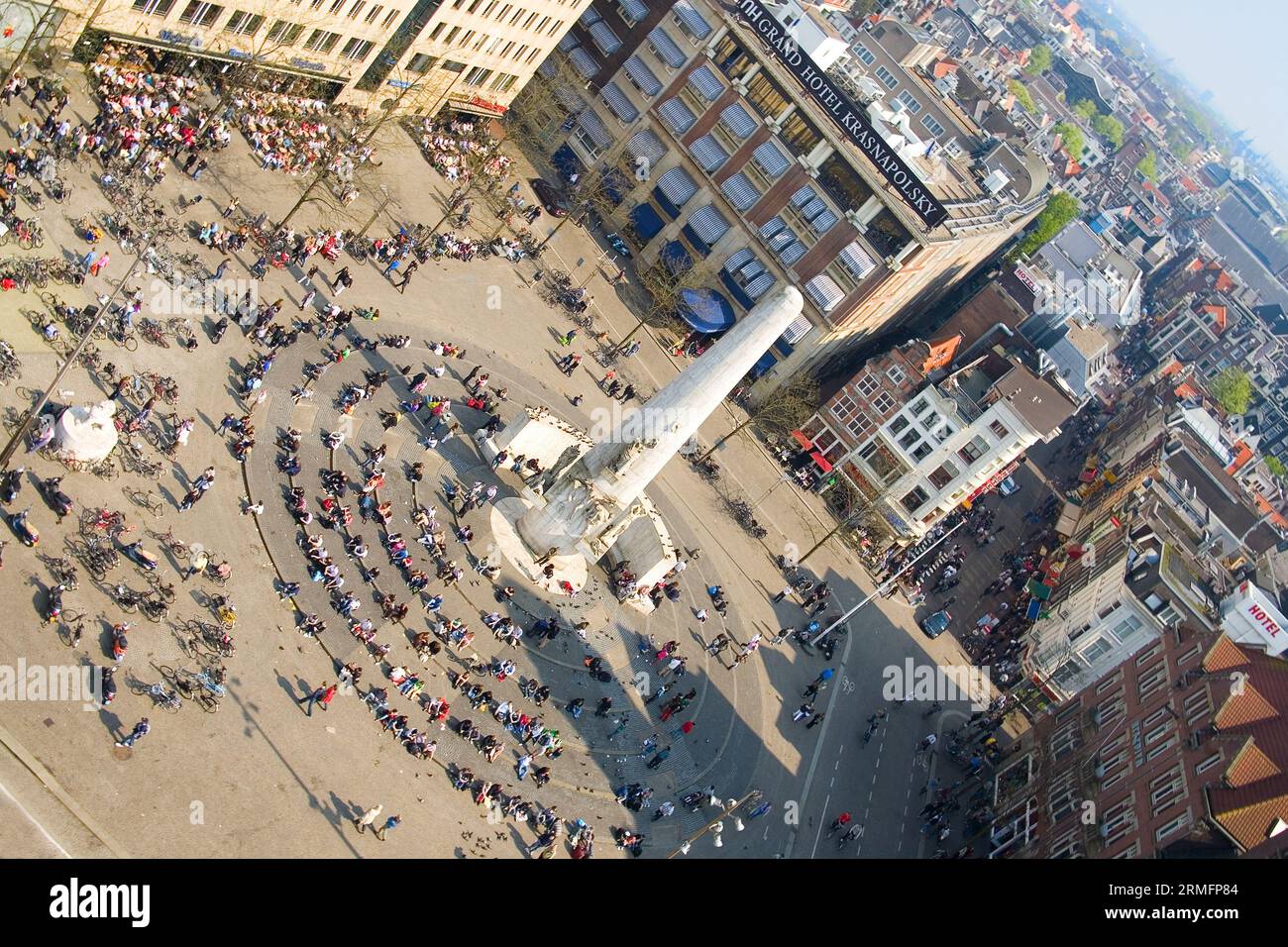 Birds eye view of amsterdam hi-res stock photography and images - Alamy