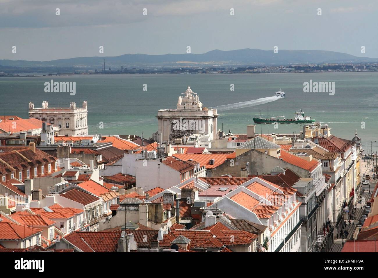 Rooftop central lisbon hi-res stock photography and images - Alamy
