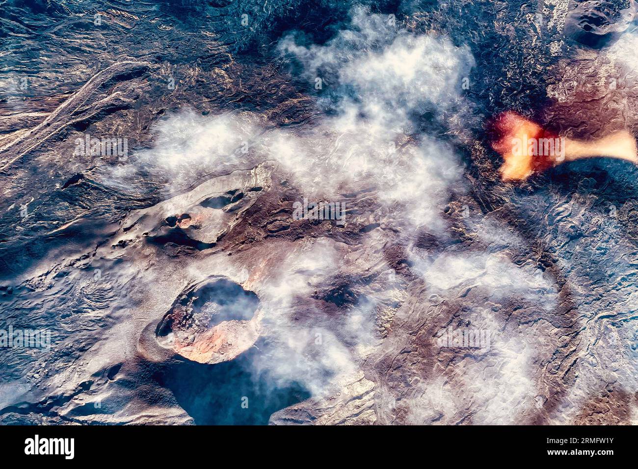 volcano road to Piton de la Fournaise La reunion Island Stock Photo - Alamy