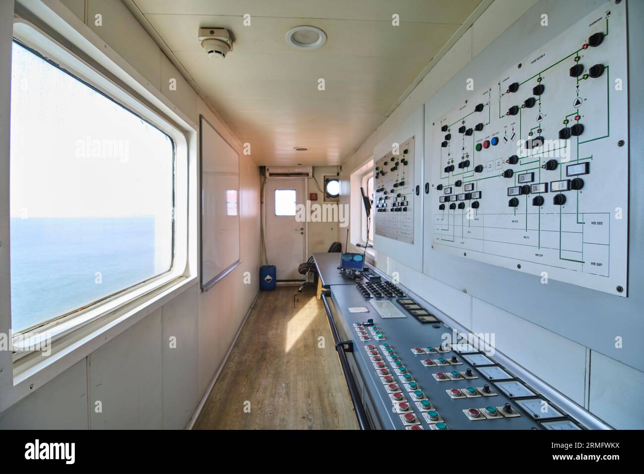 Aerial view of a shipyard repairing cargo ships. shipyard and ...