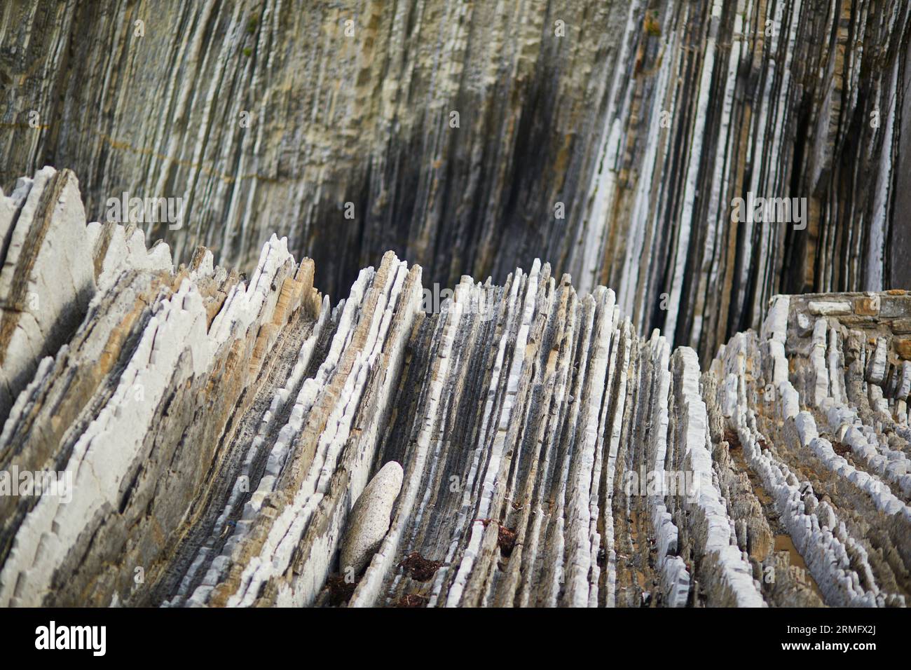 A sequence of sedimentary rock layers hi-res stock photography and ...