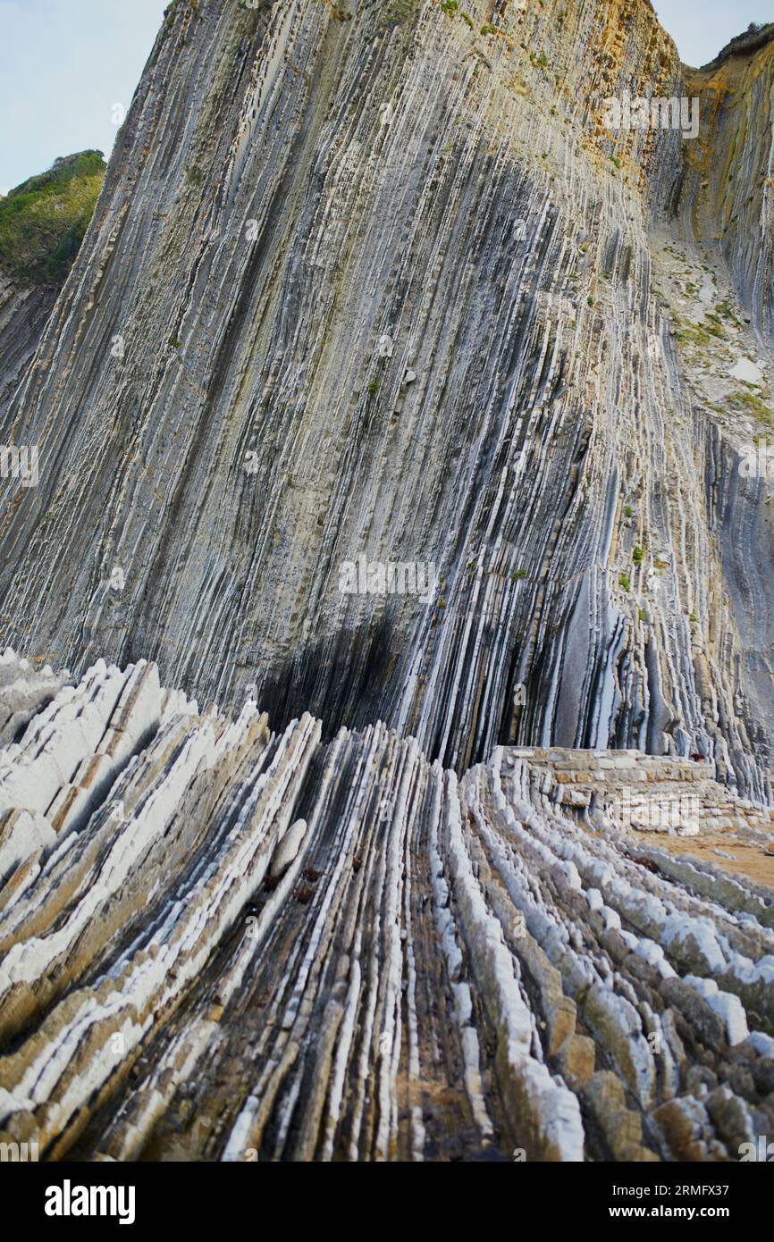 A sequence of sedimentary rock layers hi-res stock photography and ...