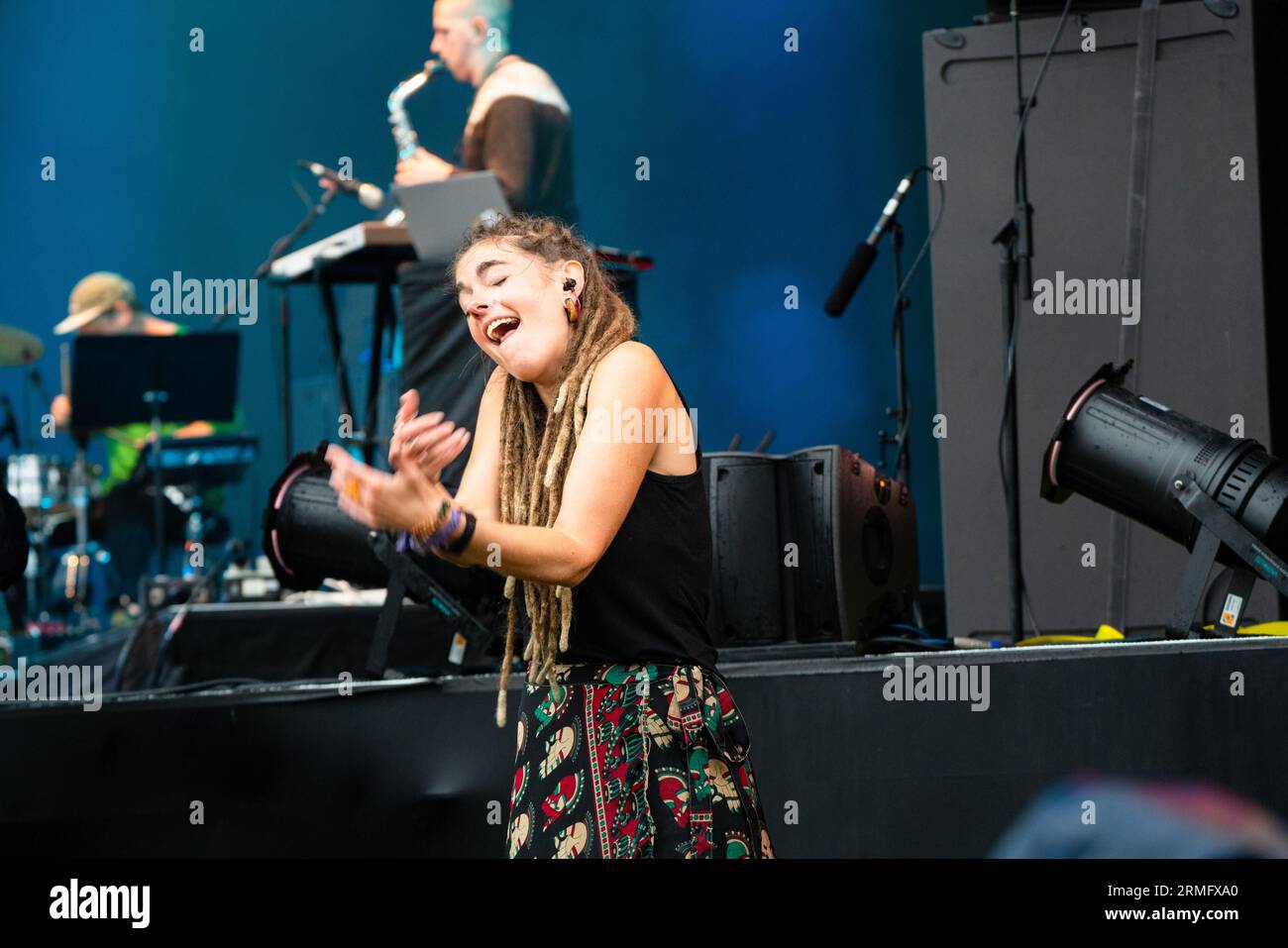 Sign Language Interpreter for Beth Orton at Green Man Festival in Wales ...