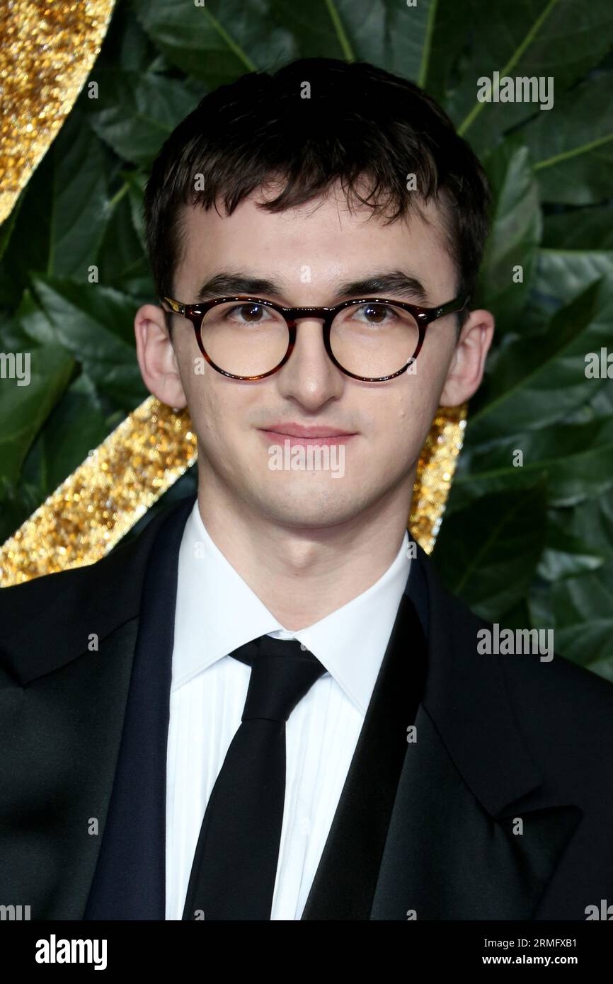 Isaac Hempstead Wright attends the Fashion Awards at the Royal Albert ...