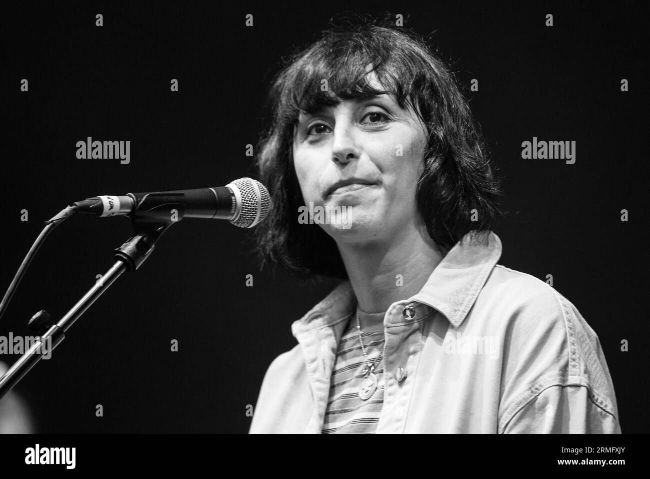 Greek singer Σtella – Stella Chronopoulou – plays at Green Man Festival ...