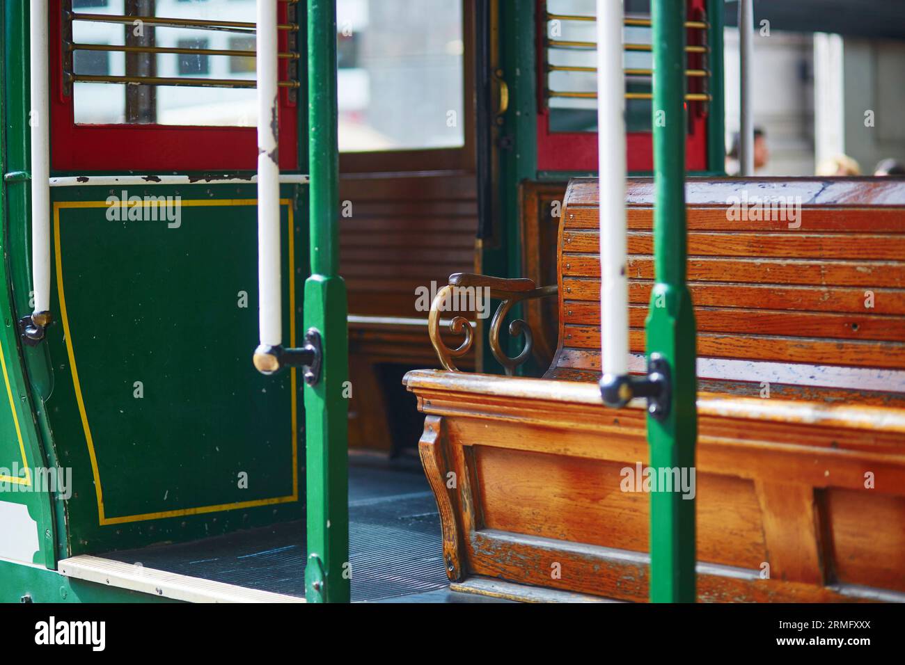 Interior san francisco cable car hi-res stock photography and images ...