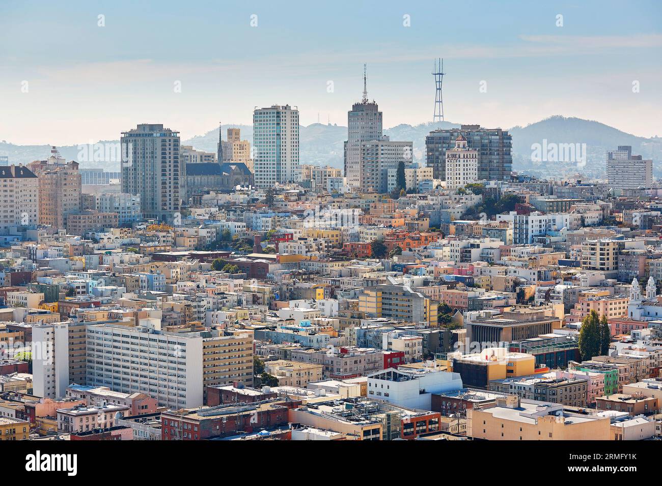 Downtown in san francisco hi-res stock photography and images - Alamy