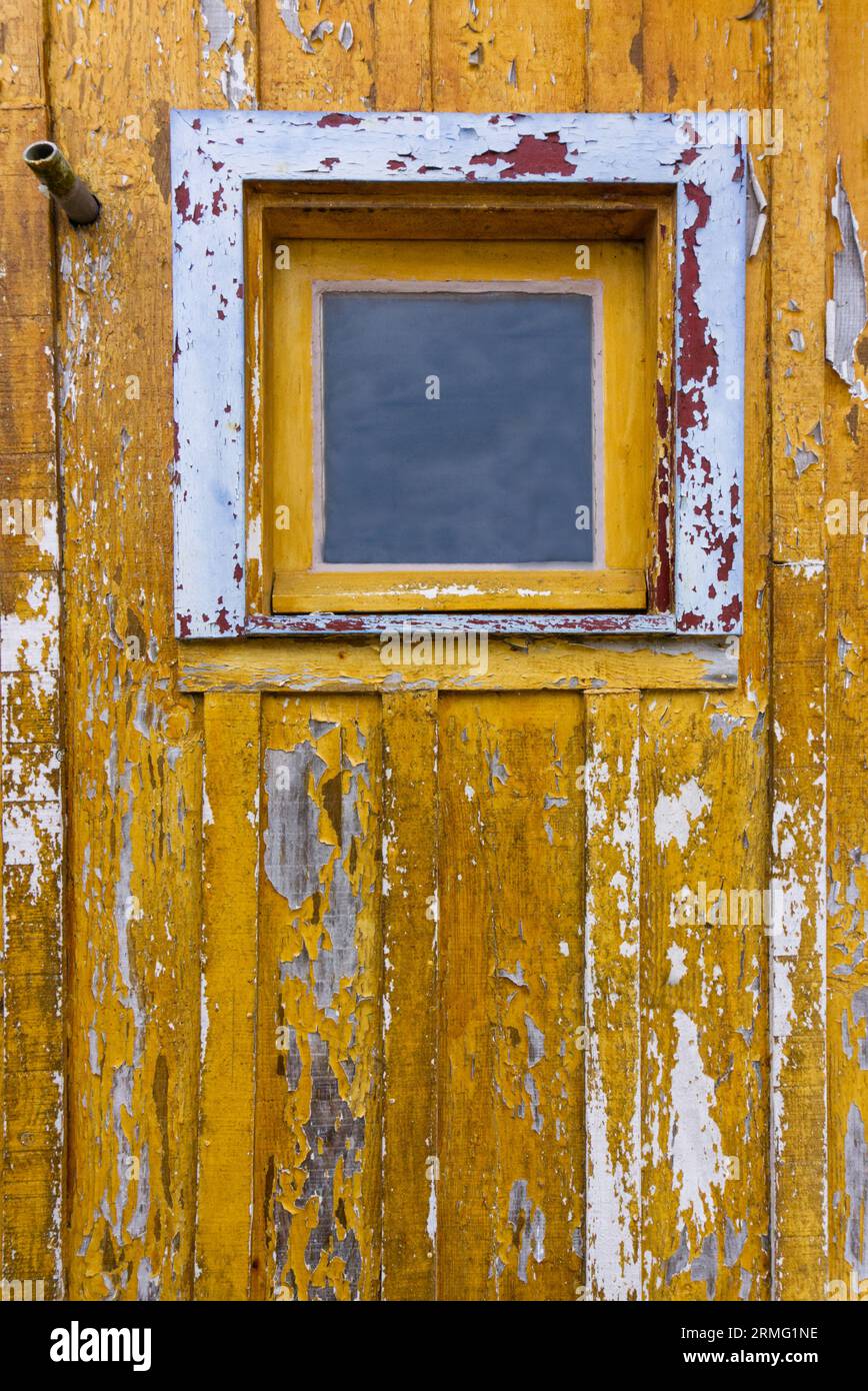 High-Res background wood and wared yellow paint. Copyspace available ...