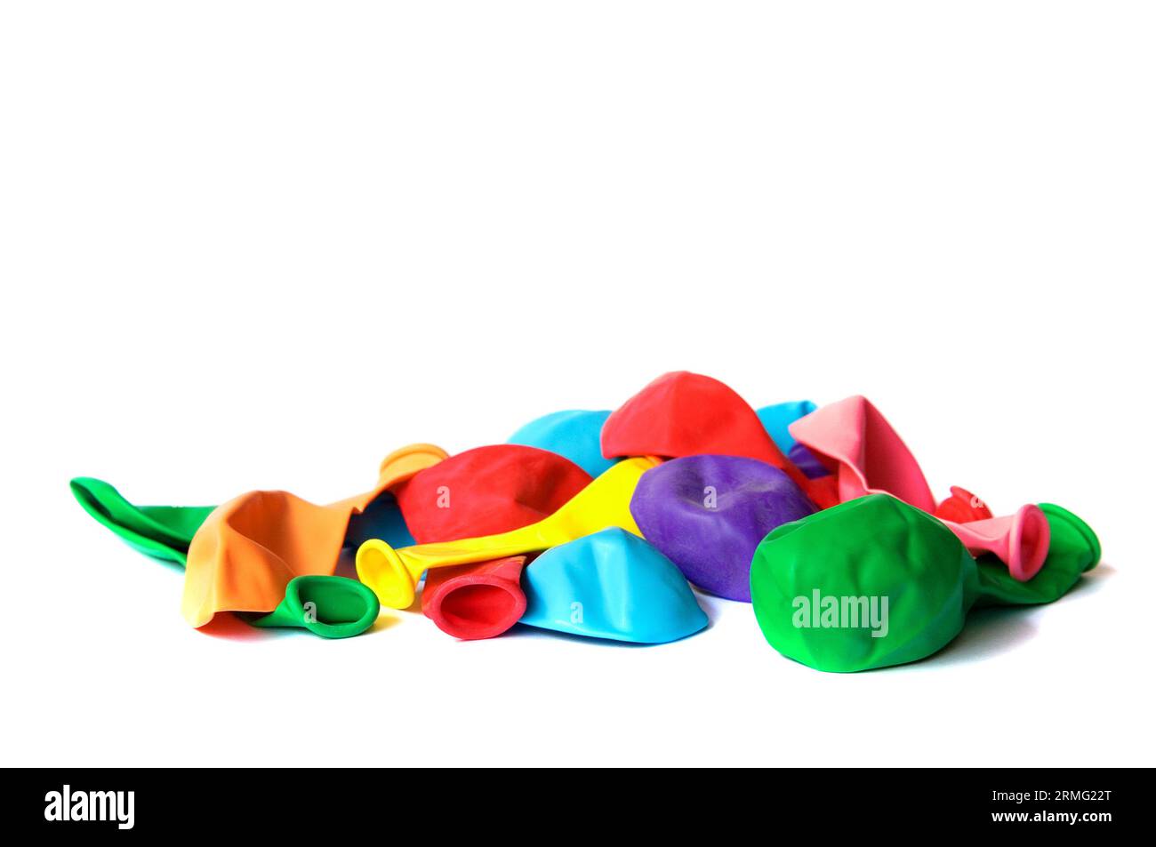 Deflated birthday balloon Cut Out Stock Images & Pictures - Alamy