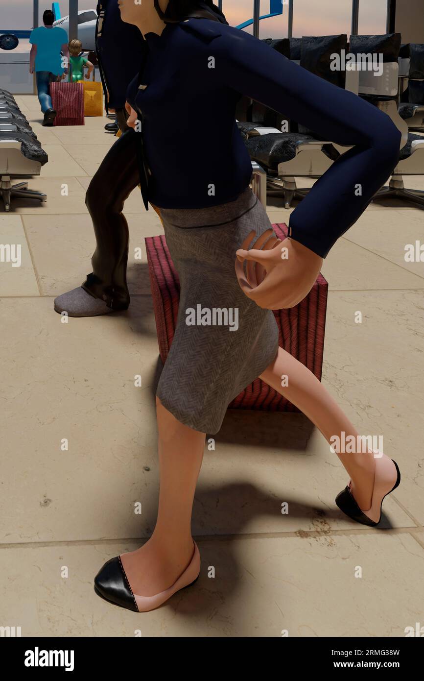 Family mexico airplane hi-res stock photography and images - Alamy