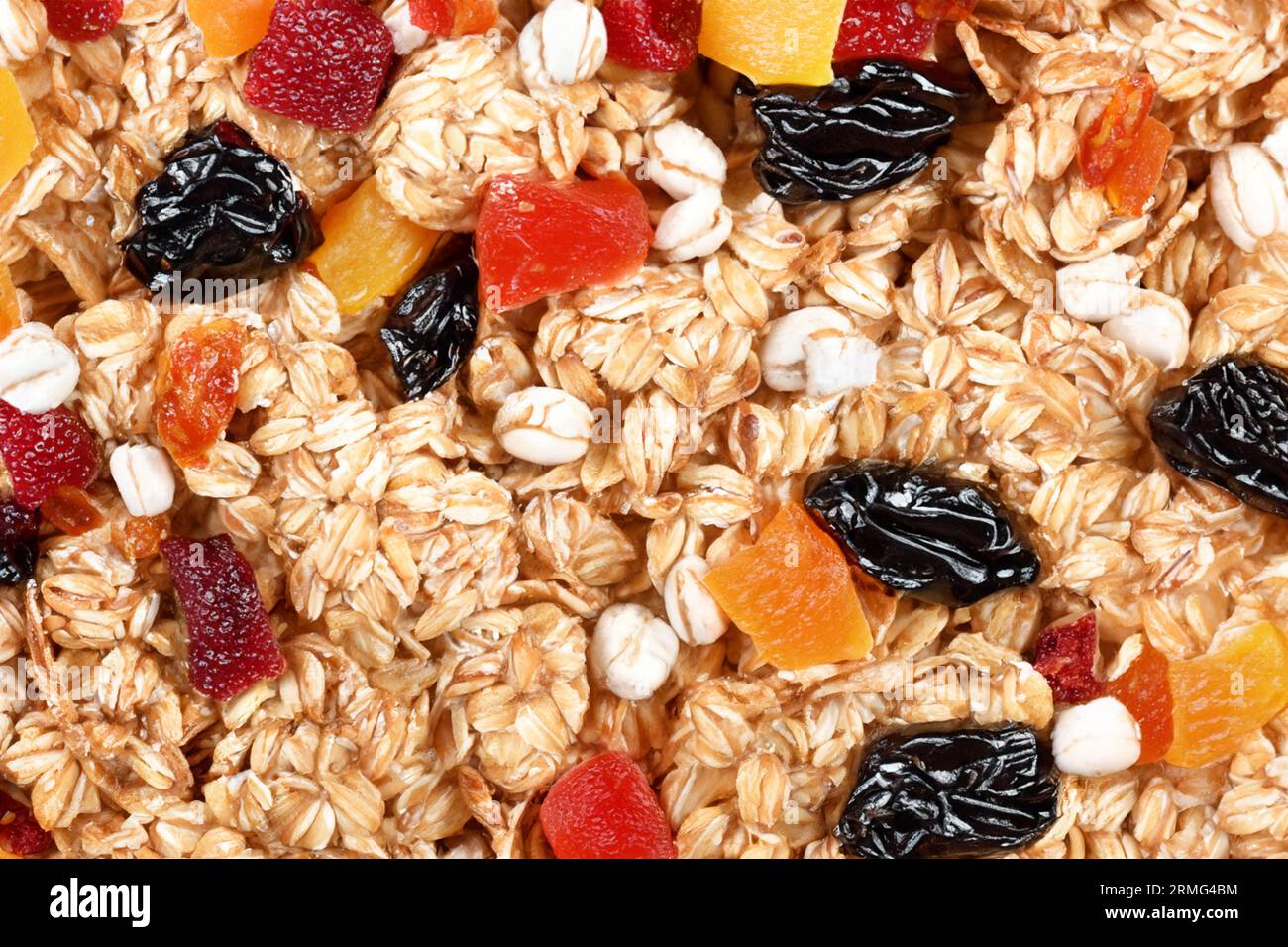 dehydrated dried fruit and cereals for breakfast Stock Photo - Alamy