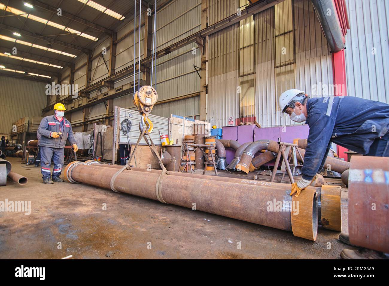 Blue objects bulldozer hi-res stock photography and images - Alamy