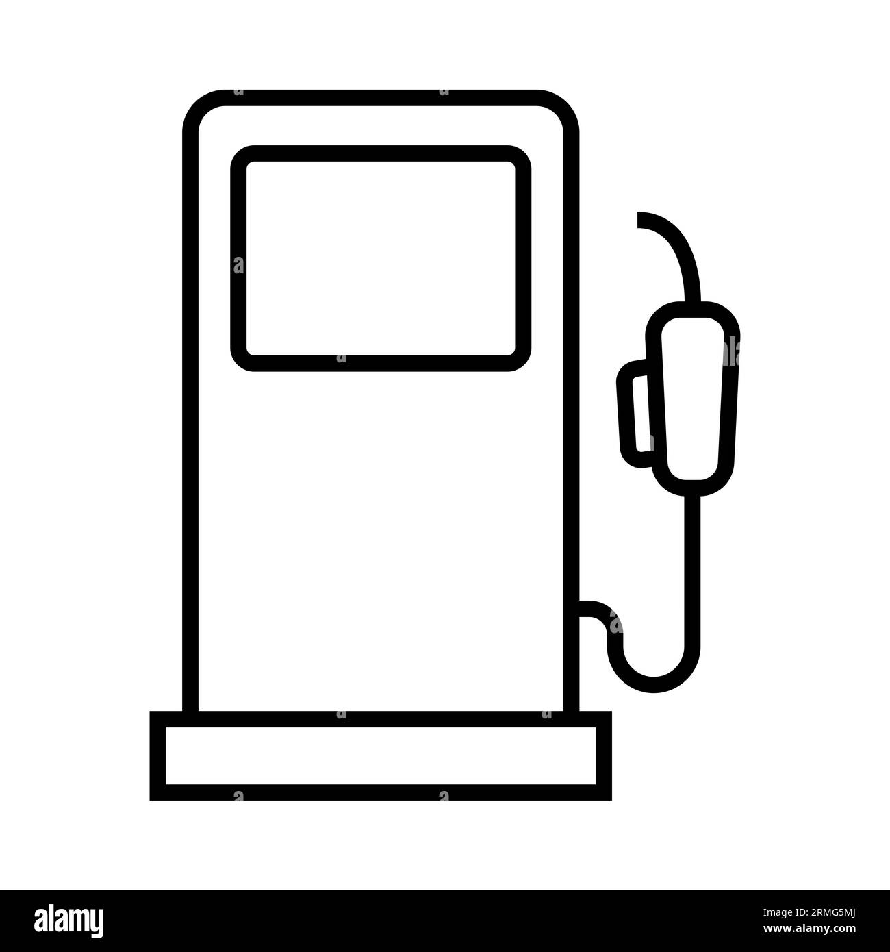 Fuel line icon. Vector illustration isolated on white background Stock ...