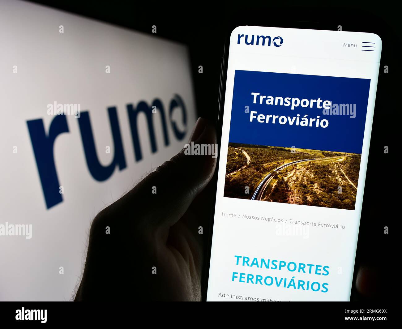 Rumo logo hi-res stock photography and images - Alamy