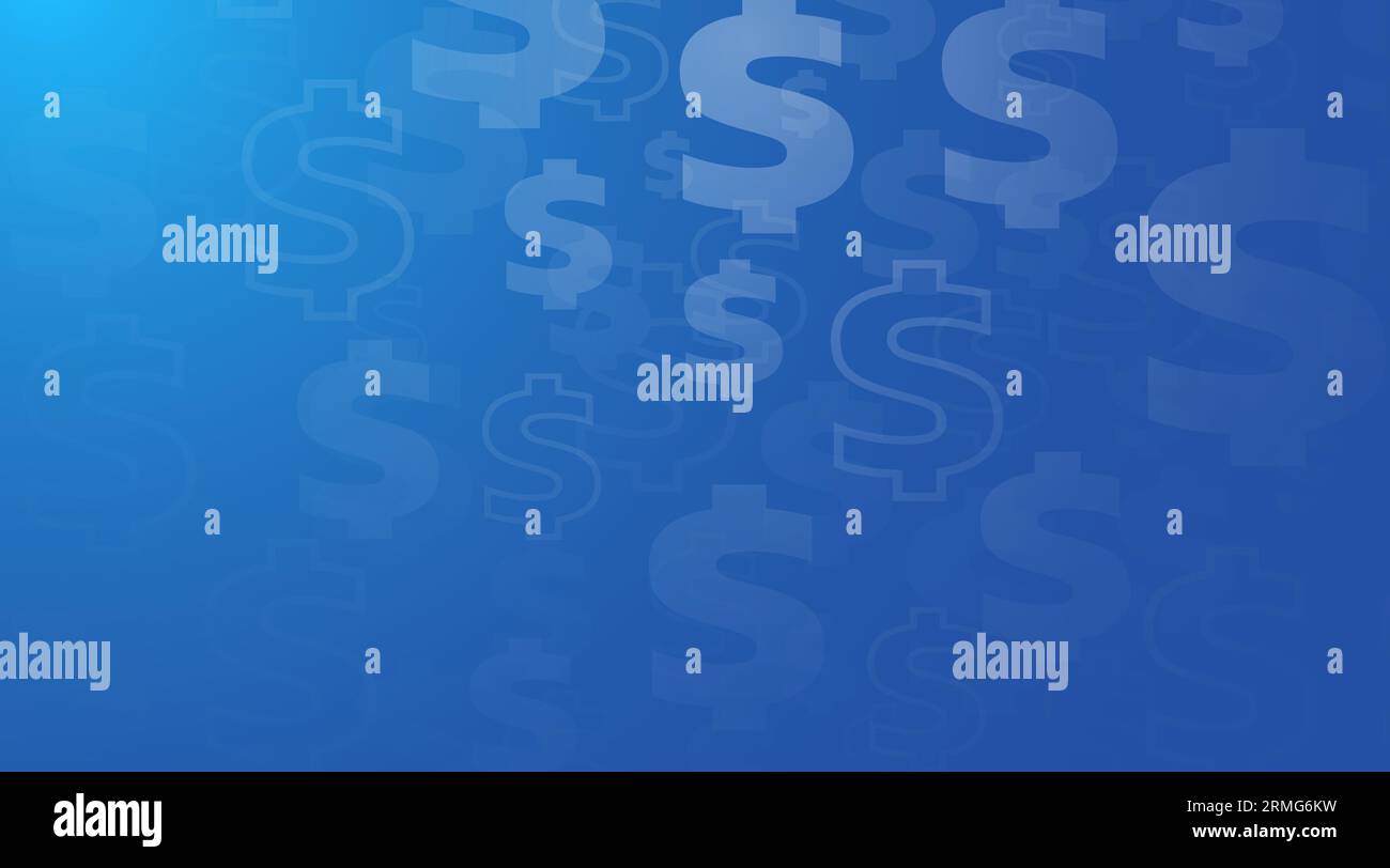 US Dollar sign background. Concept of money and success. Vector ...