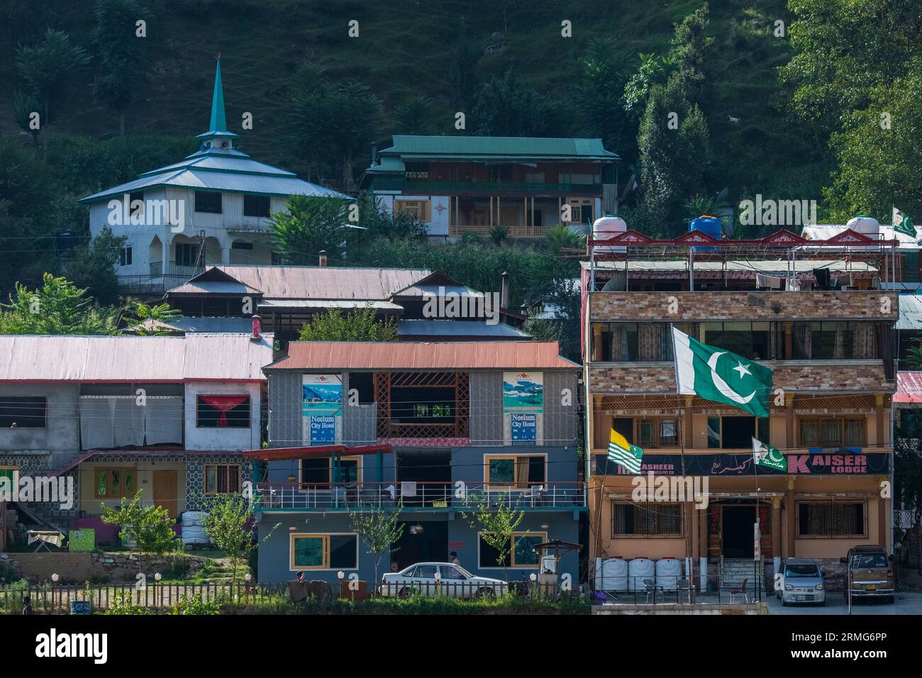 Village view and ganga river hi-res stock photography and images - Alamy