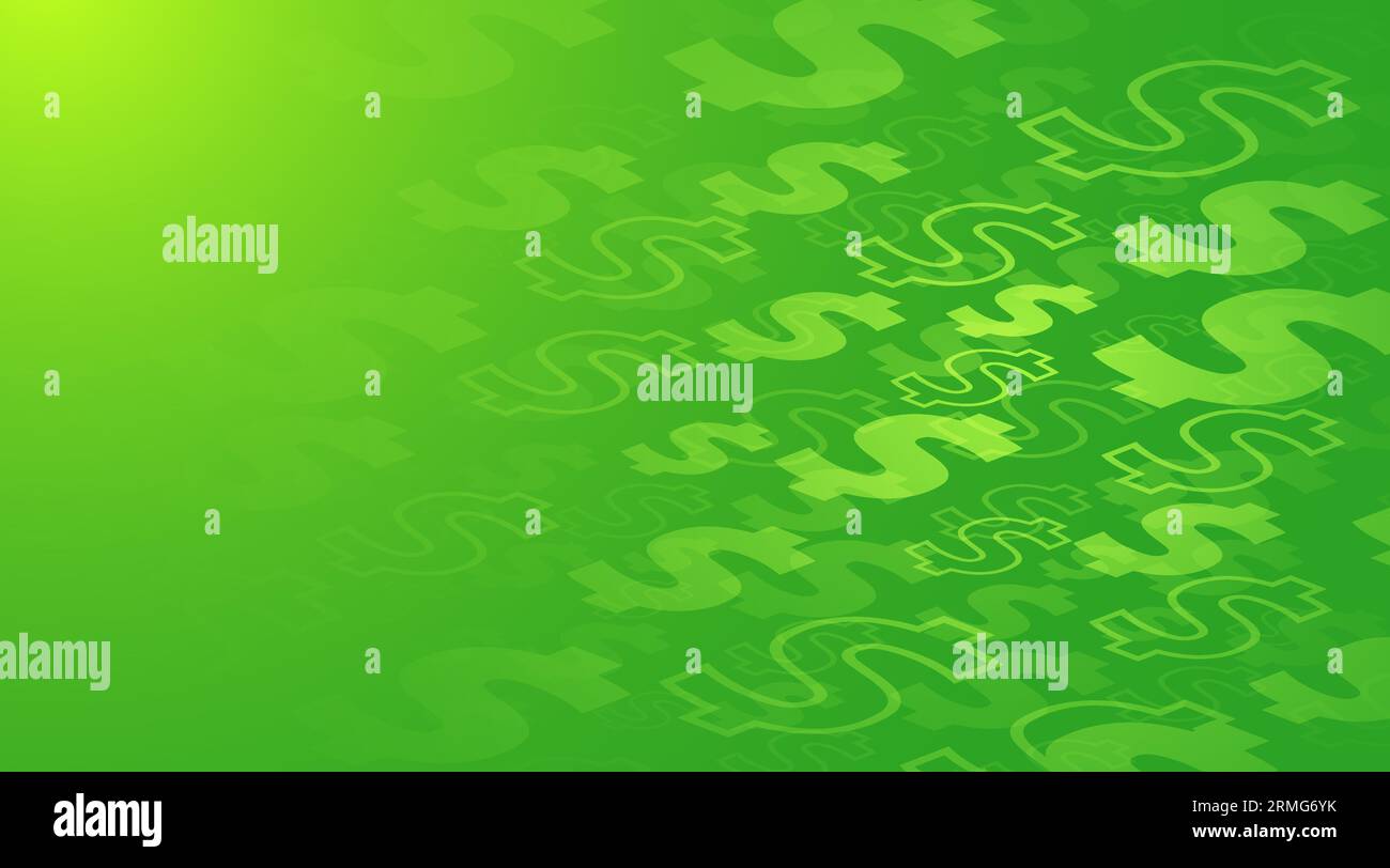 US Dollar sign background. Concept of money and success. Vector ...